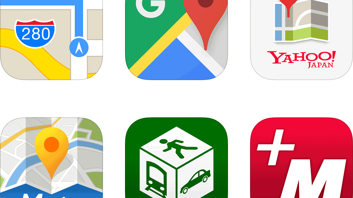 地図アプリ7選 – 画面や無料機能で比較！おすすめの1本は？